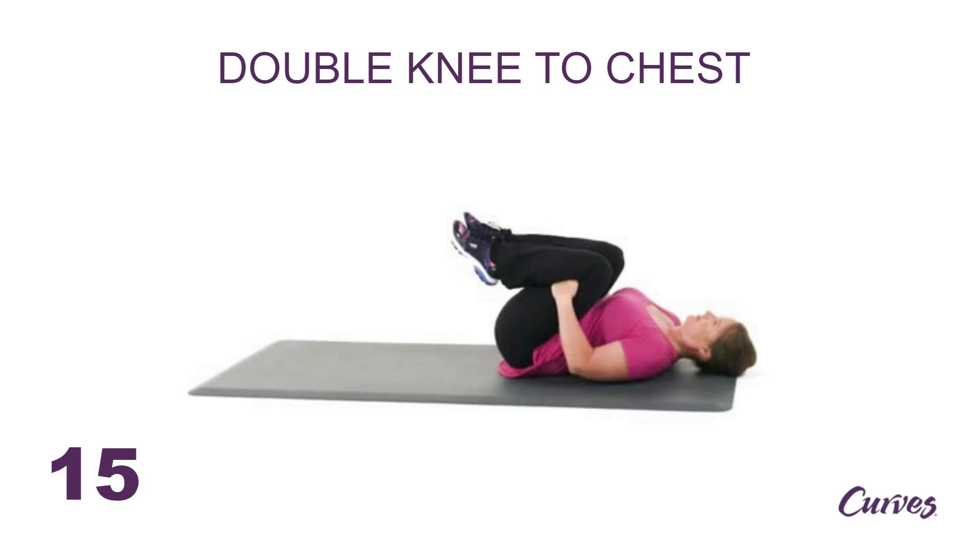 STRETCHING: DOUBLE KNEE TO CHEST | Stretching | Fitness Education ...