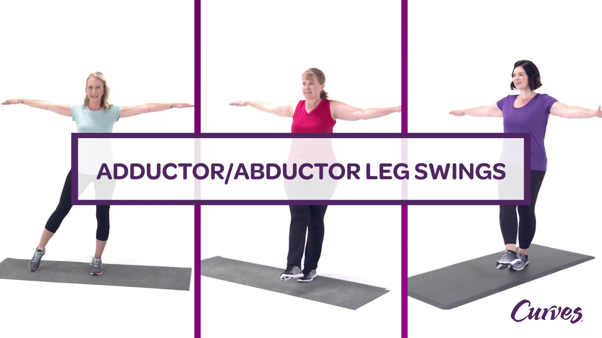 CHALLENGE: ADDUCTOR / ABDUCTOR LEG SWING | MCOD Employees on MyCurves ...