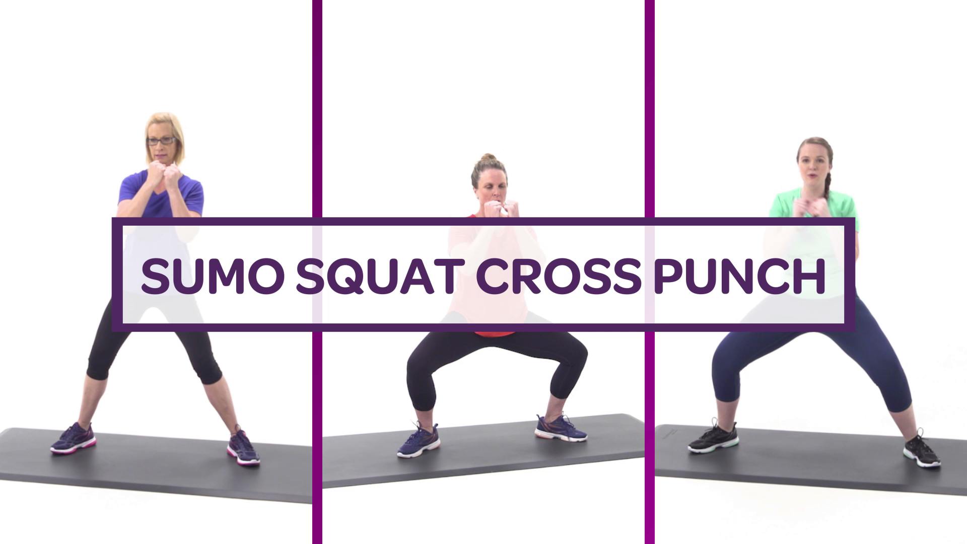 CHALLENGE: SUMO SQUAT CROSS PUNCH | STRETCHING + MCOD + COACHING [NEW ...